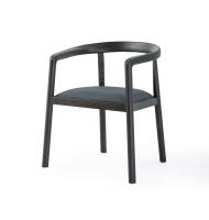 China Rosewood Modern Chair Black Contemporary Home Furniture 18 Inch Seat Height for sale