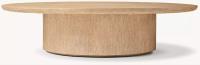 China Modern Solid Wood Coffee Table with Stainless Steel and Ceramic Top 1200mm 1500mm for sale