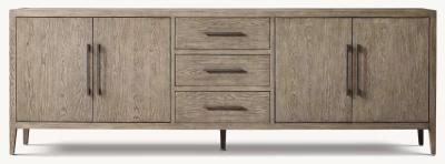China Medieval Style Walnut Console Table with Roller Shutter Door - 1500mm, 1800mm, 2000mm Sizes Available for sale