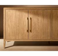 China Medieval Style Walnut Console Table with Roller Shutter Door - 1500mm, 1800mm, 2000mm Sizes Available for sale