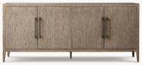 China Modern Bedroom Console Table with Walnut Finish & Roller Shutter Cabinet - 1500mm to 2000mm Sizes Available for sale