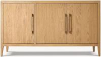 China Modern Bedroom Console Table with Walnut Finish & Roller Shutter Cabinet - 1500mm to 2000mm Sizes Available for sale