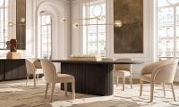 China Custom Stainless Steel Console Table 1200-2000mm with Sintered Stone, Wood, Glass or Ceramic Top for sale
