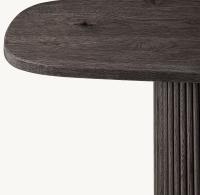 China Modern Bedroom Console Table 1200-2000mm with Roller Shutter Door and Custom Wood/Glass/Ceramic Top for sale