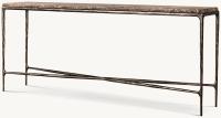 China Modern Bedroom Console Table with Stainless Steel Frame and Glass Top - 1200mm to 2000mm Sizes Available for sale