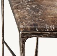 China Modern Bedroom Console Table with Stainless Steel Frame and Glass Top - 1200mm to 2000mm Sizes Available for sale