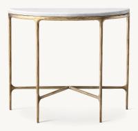 China Modern Console Table with Stainless Steel Frame and Sintered Stone Top - 900mm, 1200mm, 1500mm Sizes Available for sale