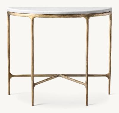 China Modern Console Table with Stainless Steel Frame and Sintered Stone Top - 900mm, 1200mm, 1500mm Sizes Available for sale