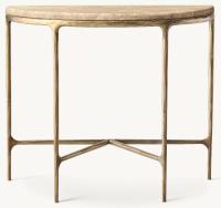 China Modern Console Table with Stainless Steel Frame and Sintered Stone Top - 900mm, 1200mm, 1500mm Sizes Available for sale