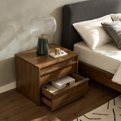 China Nordic Bedside Table BT-1066 Modern Furniture 2360×1890×1940mm Stainless Steel Drawer for sale