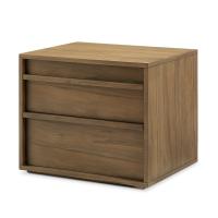 China Nordic Bedside Table BT-1066 Modern Furniture 2360×1890×1940mm Stainless Steel Drawer for sale