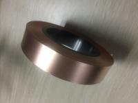 China ISO Rolled Soft Copper Foil 100 - 5000 Meter Length 8 - 1380mm Width for sale