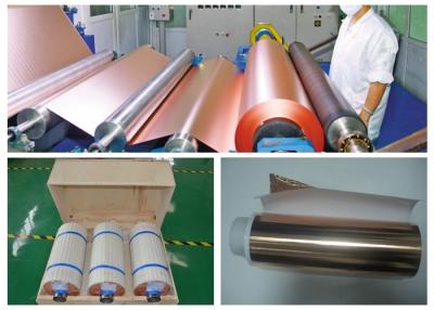 China High Elongation PCB Copper Foil Single Side Gray Treated 0.105mm Thickness for sale