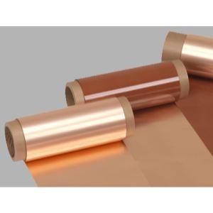 China 0.012-0.070mm Electrolytic Copper Foil , 1N/Mm Copper Thin Sheet for sale