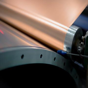 China Ultra-thin Copper Foil With 18 Micron Carrier Copper Foil for sale