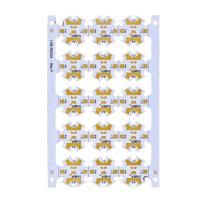 China Rogers Taconic Quick Turn Flex SMT Rigid PCB Boards Assembly 3/3mil Trace Spacing 2-48 Layers for sale
