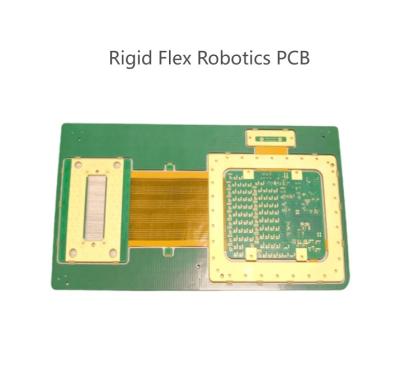 China RoHS Compliant Rigid Flex PCB Manufacturing - 2-48 Layers with 3/3mil Trace/Spacing for Aerospace and Automotive Applications for sale