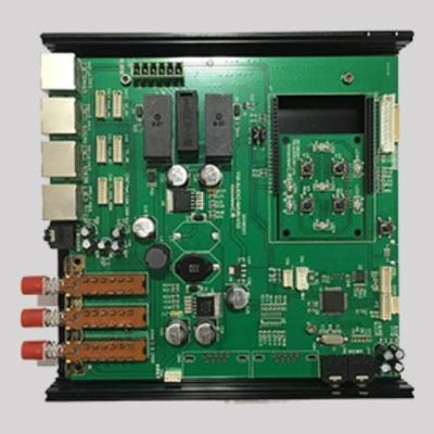 China Custom Optical Fiber Communication PCB Assembly - 2-48 Layer Boards with 3/3mil Trace/Spacing and ±7% Impedance Control for sale