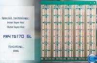 China Advanced ６ Layer Multilayer PCB Manufacturing Thick Copper PCB with Rapid PCB Prototyping for sale