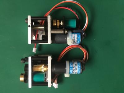 China Micro Geared Ryobi Ink Key Motor Assembly With Wire TE - 16KJ2 - 12 - 576 for sale