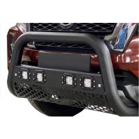 China Factory Supply Steel Power Coating Pickup With LED Truck Bull Bar For Isuzu D-MAX Pick Up for sale