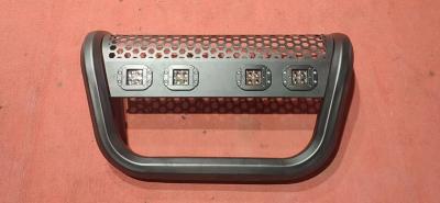 China Factory Supply Steel Power Coating Pickup With LED Truck Bull Bar For Nissan Navara for sale