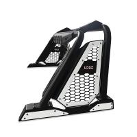 China Steel Pickup Roll Bar For Volkswagen Amarok With 4 Led Lights for sale