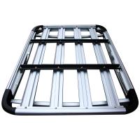 China Lightweight Aluminum Alloy Roof Rack Platform For Toyota Vehicles for sale