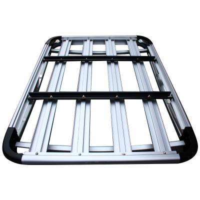 China Lightweight Aluminum Alloy Roof Rack Platform For Toyota Vehicles for sale