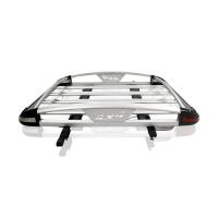 China LC200 Aluminum Alloy Roof Luggage Holder Easy Installation For Camping Activities 28KG Load Capacity for sale