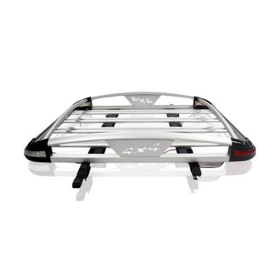China LC200 Aluminum Alloy Roof Luggage Holder Easy Installation For Camping Activities 28KG Load Capacity for sale
