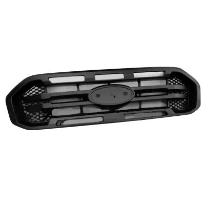 China Customized Car Front Grill ABS Plastic Material Black Color for sale