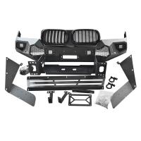 China 4x4 Auto Part Pickup Black Steel Front Bumper Bull Bar For BMW X5 for sale