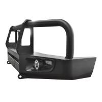 China Universal Fit Steel Bull Bar With Bolt On Mounting And Spot Beam Lights for sale