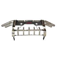 China Off Road 4x4 Car Accessories Pickup Steel Front Grille Bumper Bull Bar For Toyota Hilux for sale