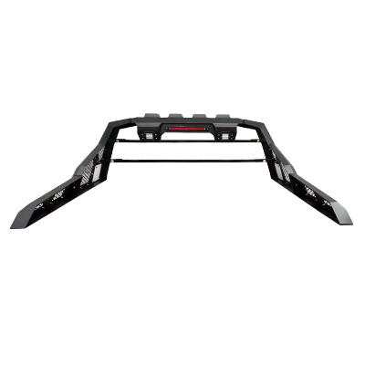 China REVO Truck Roll Bar For New Honeycomb Hole Mirror Rigid Plate Long Leg Iron Dragon Door Frame for sale
