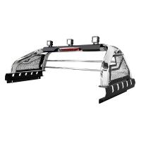 China Off Road Customized Stainless Steel Sport Roll Bar Car Accessories With LED Lights For Hilux Revo for sale