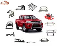 China Dongsui Original Factory Sturdy Pickup Truck Front Bull Bar Bumper Deer Guards For Toyota Hilux Vigo Revo Rocco Nissan NP300 Navara Isuzu Mitsubishi Volkswagen Ford F150 Raptor Ranger for sale