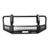 China 4WD Auto Parts Pickup Car Accessories Steel Front Bumper Bull Bar For Toyota LC150 for sale