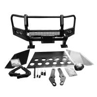 China 4WD Auto Parts Pickup Car Accessories Steel Front Bumper Bull Bar For Toyota LC150 for sale