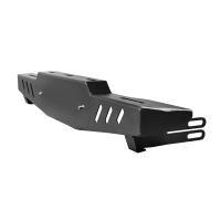China Simple Style Off Road 4x4 Car Accessories Black Steel Front Bumper Bull Bar For Hilux Navara Triton for sale