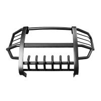 China Off Road 4x4 Auto Parts Pickup Black Steel Front Bumper Bull Bar For Toyota Hilux Revo for sale