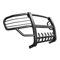 China Off Road 4x4 Auto Parts Pickup Black Steel Front Bumper Bull Bar For Toyota Hilux Revo for sale