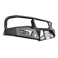 China Off Road 4x4 Car Accessories Black Steel Front Bumper Bull Bar For Toyota LC80 for sale