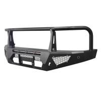 China Off Road 4x4 Accessories Black Steel Front Bumper Guard Bull Bar For Toyota LC79 for sale