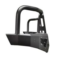 China Off Road 4x4 Accessories Black Steel Front Bumper Guard Bull Bar For Toyota LC79 for sale