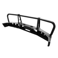 China Off Road Car Accessories Black Steel Front Bumper Bull Bar With LED Lights For Toyota LC79 for sale