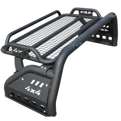 China OEM Manufacturer Wholesale Steel Roll Bar with carrier Rack for Toyota Hilux Vigo Revo Ford Ranger Nissan NP200 Sale for sale