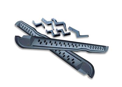 China Paint Black Steel ABS Plastic TRD Side Steps For Hilux Revo 2015-2017 for sale