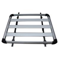 China 127*96cm 50*37 Inch Car Roof Rack Aluminum Material Black / Silver Color for sale